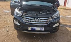 Buy used hyundai santa fe black car in lome in west africa - carasigbe